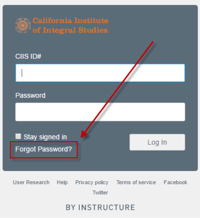 Log in to Canvas – CIIS Knowledgebase