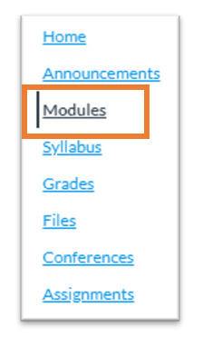 Create a Module and Add Items - CIIS Knowledgebase